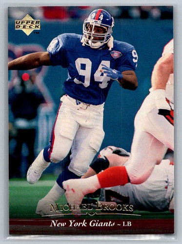 # 257 Michael Brooks New York Giants 1995 Upper Deck | eBay