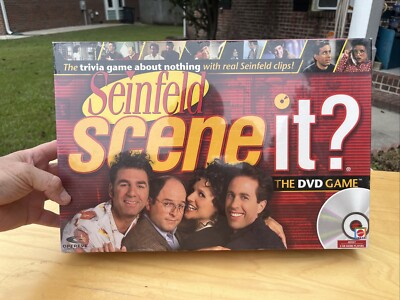 SEINFELD 'SCENE IT' The DVD Game BRAND NEW Sealed Trivia Board Game | eBay