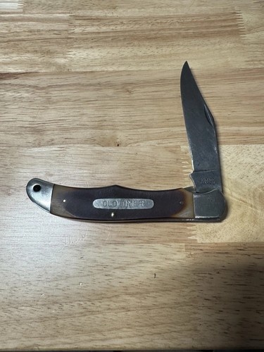 Vintage Schrade Old Timer #1250T Lock Back Pocket Knife with Black Belt ...
