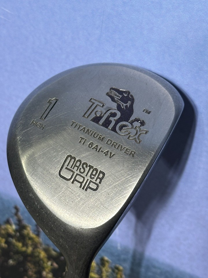 Master Grip T-REX Titanium 1 DRIVER RH Ti 6Ai-4V Graphite Aprox 43 inch Senior | eBay