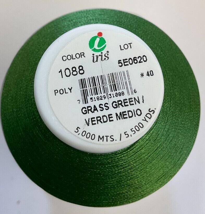 Iris Thread Color Chart Silk & Ivory (Color # 01 79) Needlepoint