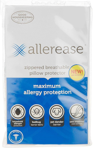 Allerease Allergy Pillow Protector, King 7445053491437| eBay