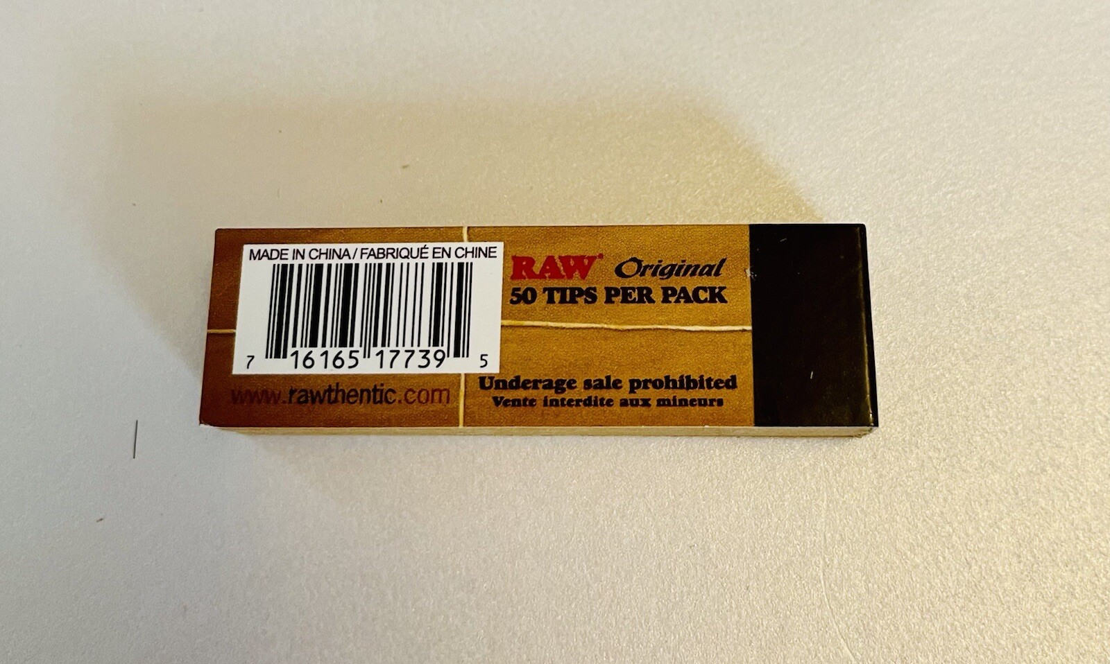 RAW Rolling Paper Smoking Roach Roaches Book Filter Tips Genuine ...