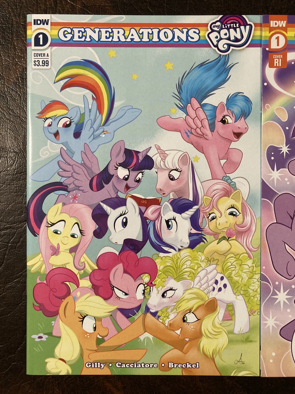 MY LITTLE PONY GENERATIONS #1 SET OF 3 1:10 WHITTEN VARIANT MLP COMIC ...