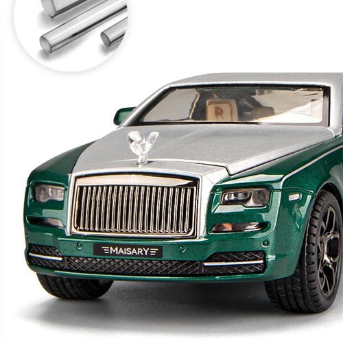 1/22 Rolls Royce Wraith Diecast Car Model Simulation Sound & Light Kid ...
