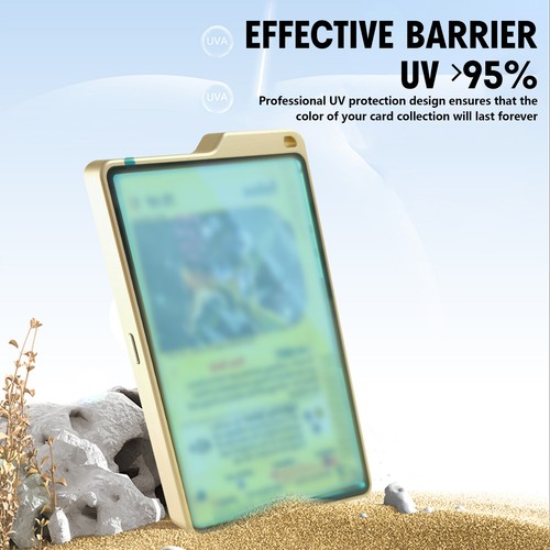 Trading Card Protector Case Holder Graded Sports Card Display Box for ...