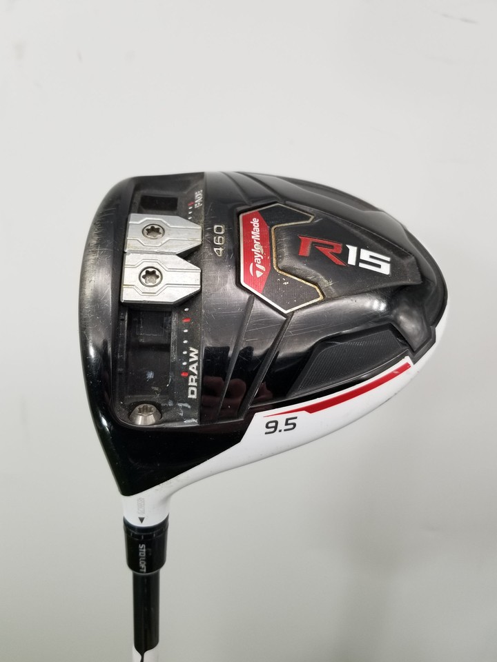 LEFTY 2014 TAYLORMADE R15 460 DRIVER 9.5* REGULAR FUJIKURA SPEEDER 57 ...