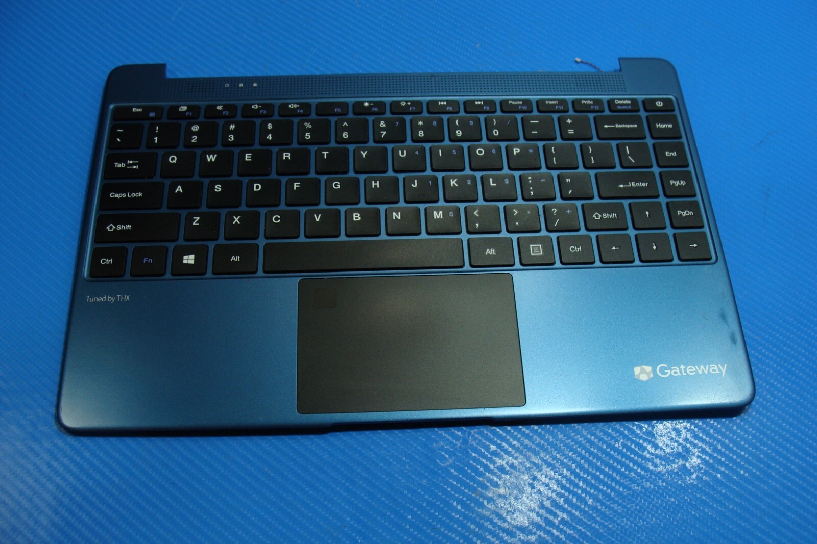 Gateway 14.1” GWTN141-4BL Genuine Laptop Palmrest w/TouchPad Keyboard ...