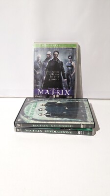 The Matrix Trilogy DVD Set VGC Region 4 - Free Tracked Postage | eBay ...