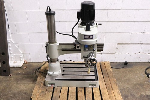 1.5' Arm 4.5" Col Dia PRM RL80RF35 RADIAL DRILL, 1.5 HP, #3MT, T ...