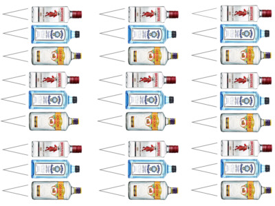 GIN BOTTLES INSPIRED CAKE TOPPERS EDIBLE ICING / WAFER | eBay