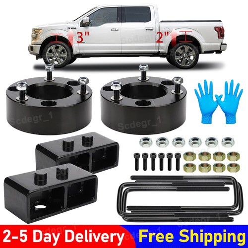 3" Front and 2" Rear Leveling Lift Kit For 2004-2022 2007 2008 Ford ...