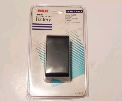 Vintage RCA Camcorder Rechargeable Battery AV800 Sealed Package | eBay