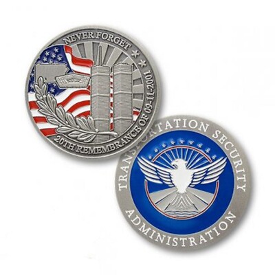 TSA TRANSPORTATION SECURITY ADMINISTRATION 20 YEAR REMEMBERANCE ...