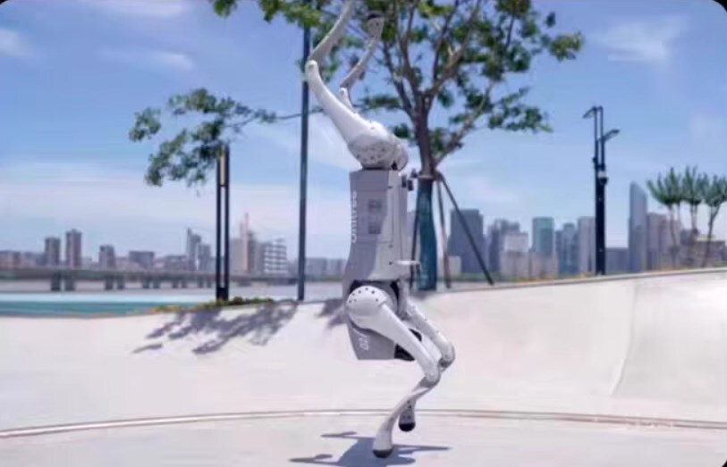 Go2-Air Bionic Quadruped Robot Dog w/ Remote Control Ultra-wide 4D ...