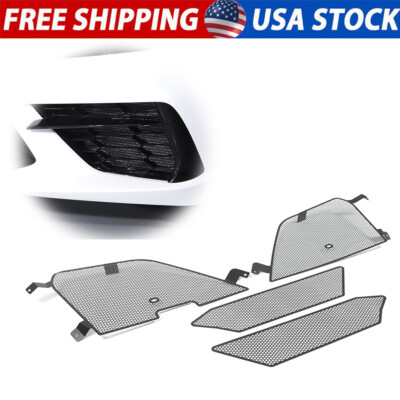 Front Grill Radiator Guards Intake Mesh Grille Insert For Corvette C8 ...