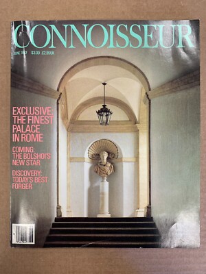 Connoisseur Magazine - June 1987 | eBay