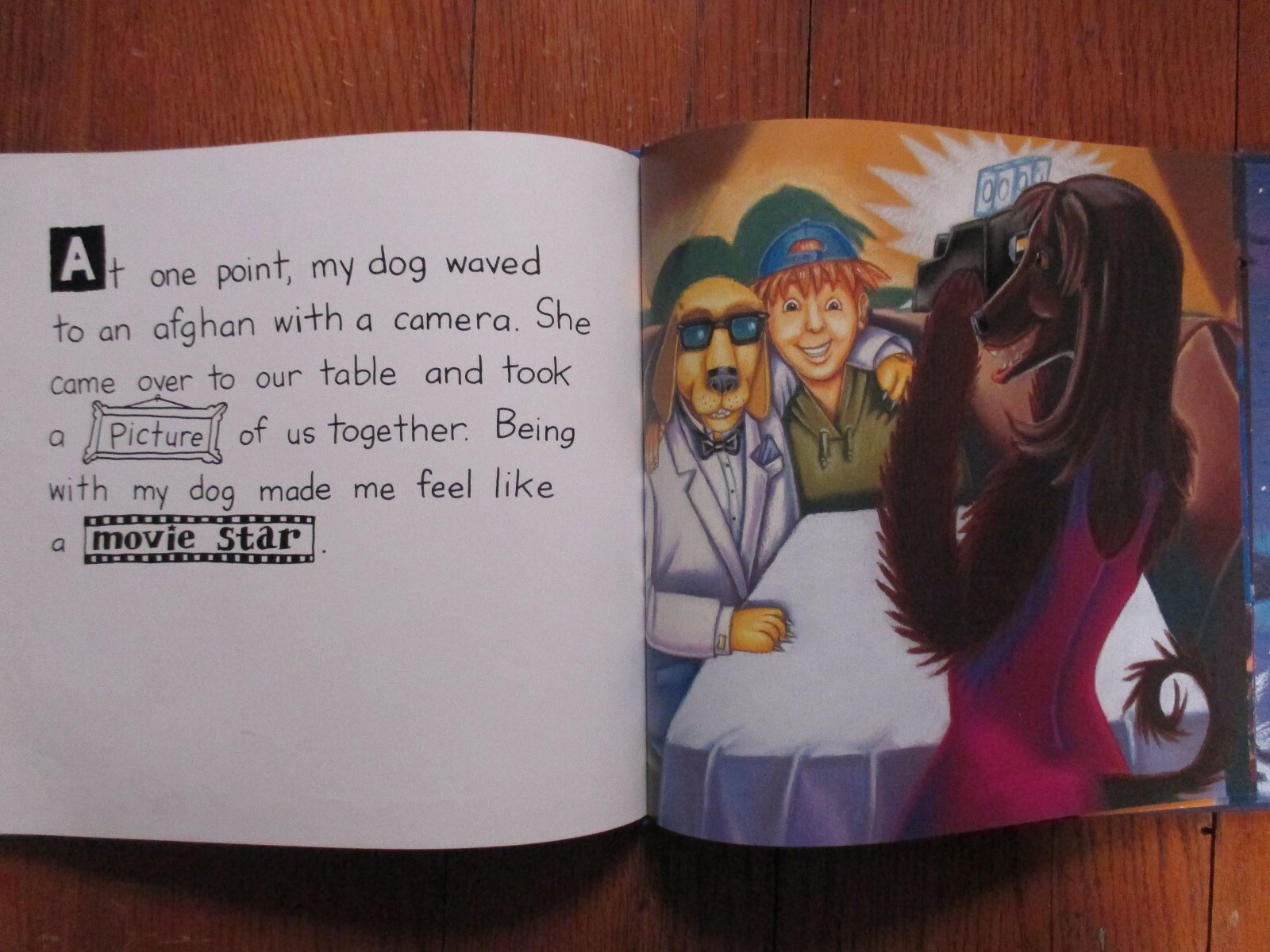 NINA LADEN Signed Book("THE NIGHT I FOLLOWED THE DOG"-1994 Hardback ...