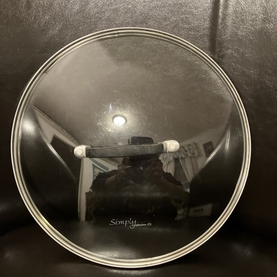 Simply Calphalon Skillet Replacement Glass Lid Cover 11 1/4" OD 10 3/4 ...