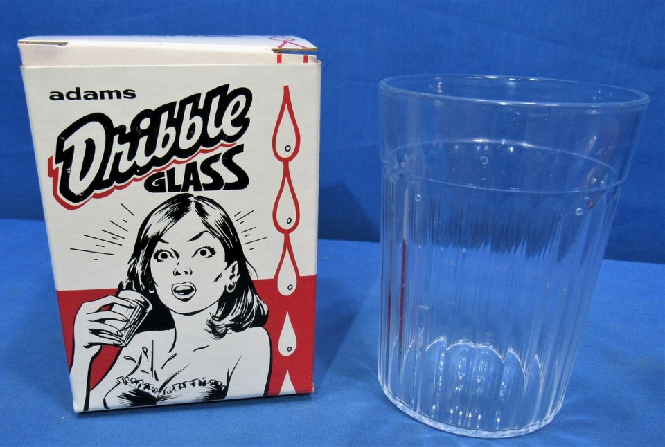 Dribble Glass Classic Gag ~ Practical Joke | eBay