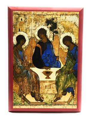 Orthodox Icon of the Holy Trinity - Andrei Rublev (4" x 6") | eBay