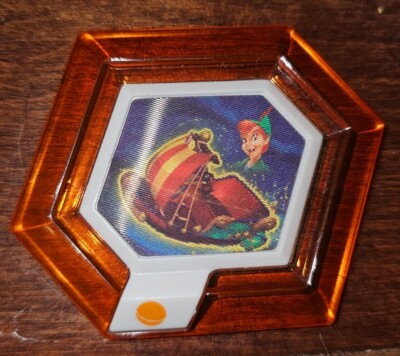 DISNEY INFINITY CAPTAIN HOOK'S SHIP POWER DISC PETER PAN THE JOLLY ...