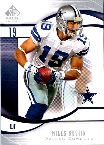 2009 SP Signature Miles Austin #57 Dallas Cowboys Football Card | eBay