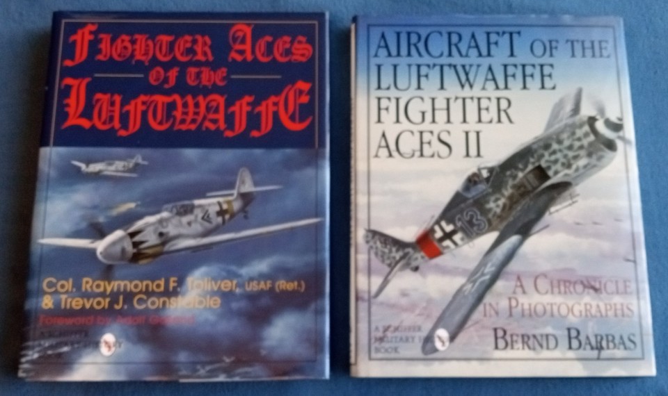 Luftwaffe Aces and other German Aircraft books (4 Books) (Lot 72) | eBay