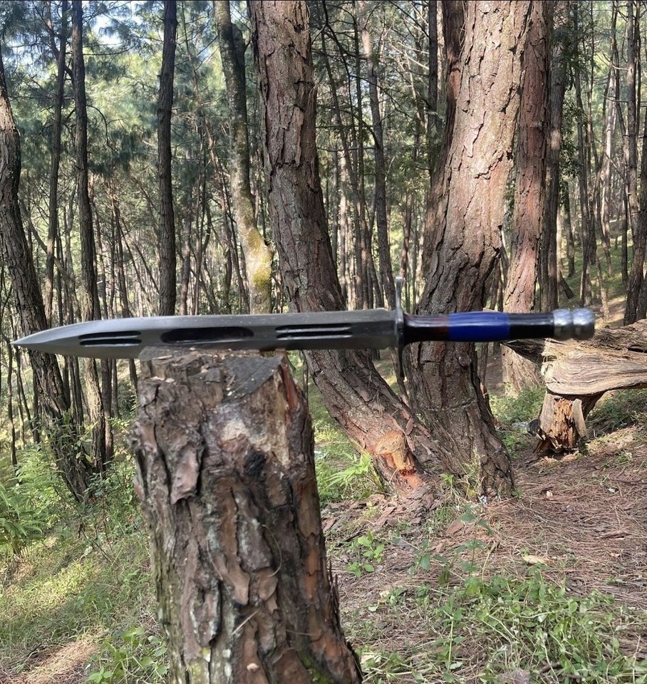 Custom Handmade Carbon Steel Blade Medieval Viking Sword | Hunting | 28 ...