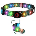 Christmas Light Up Dog Collar, LED Dog Collar Glow in The Dark - USBC ...