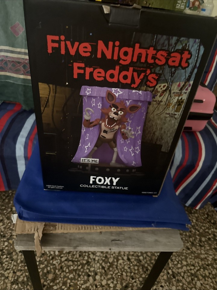 Brand New In Box FNAF Five Nights At Freddy’s Foxy Collectible Statue ...