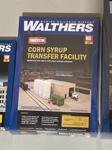 Walthers Cornerstone 933-4181 HO Scale Corn Syrup Transfer Transload ...