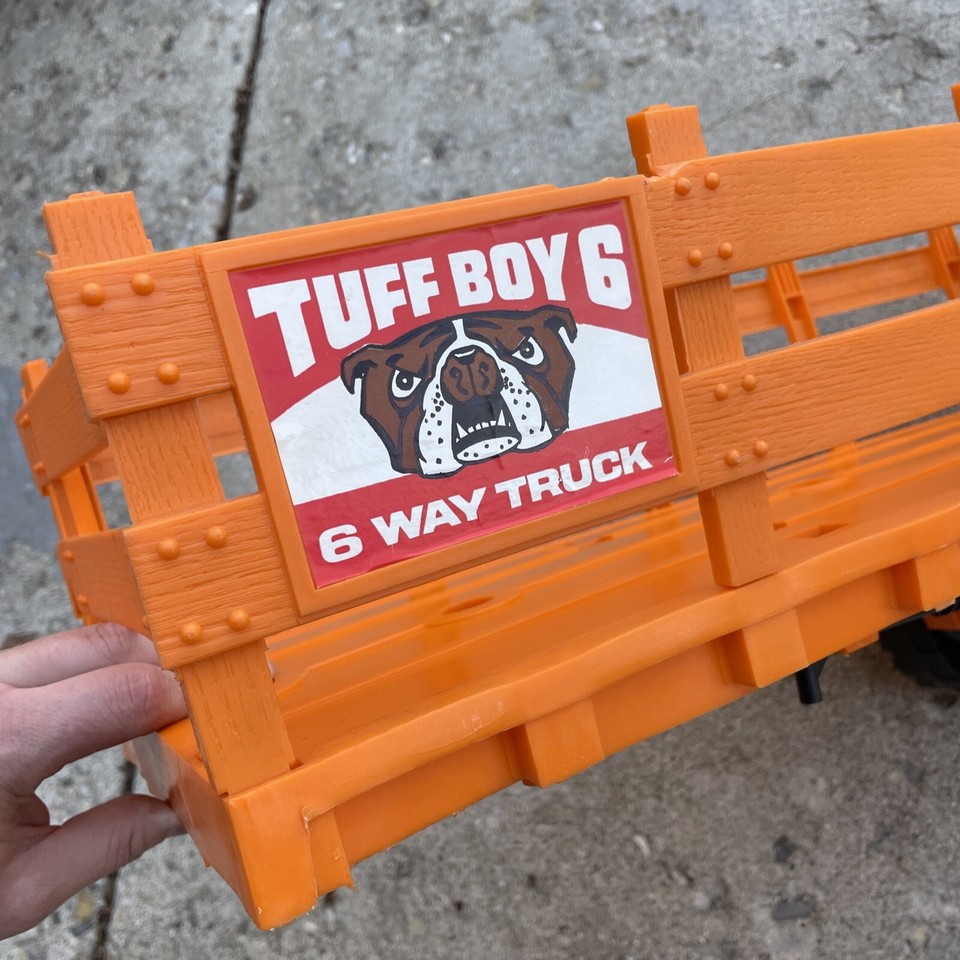 VINTAGE 1960'S REMCO TUFF BOY 6 WAY TRUCK 3 FT LONG! PLASTIC Doesnt ...