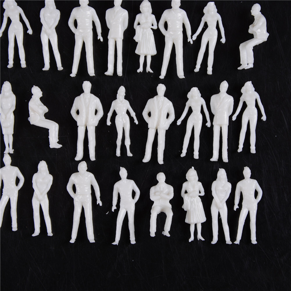 10 pc 1:50 scale model human scale HO model ABS plastic peop*DB WIN | eBay