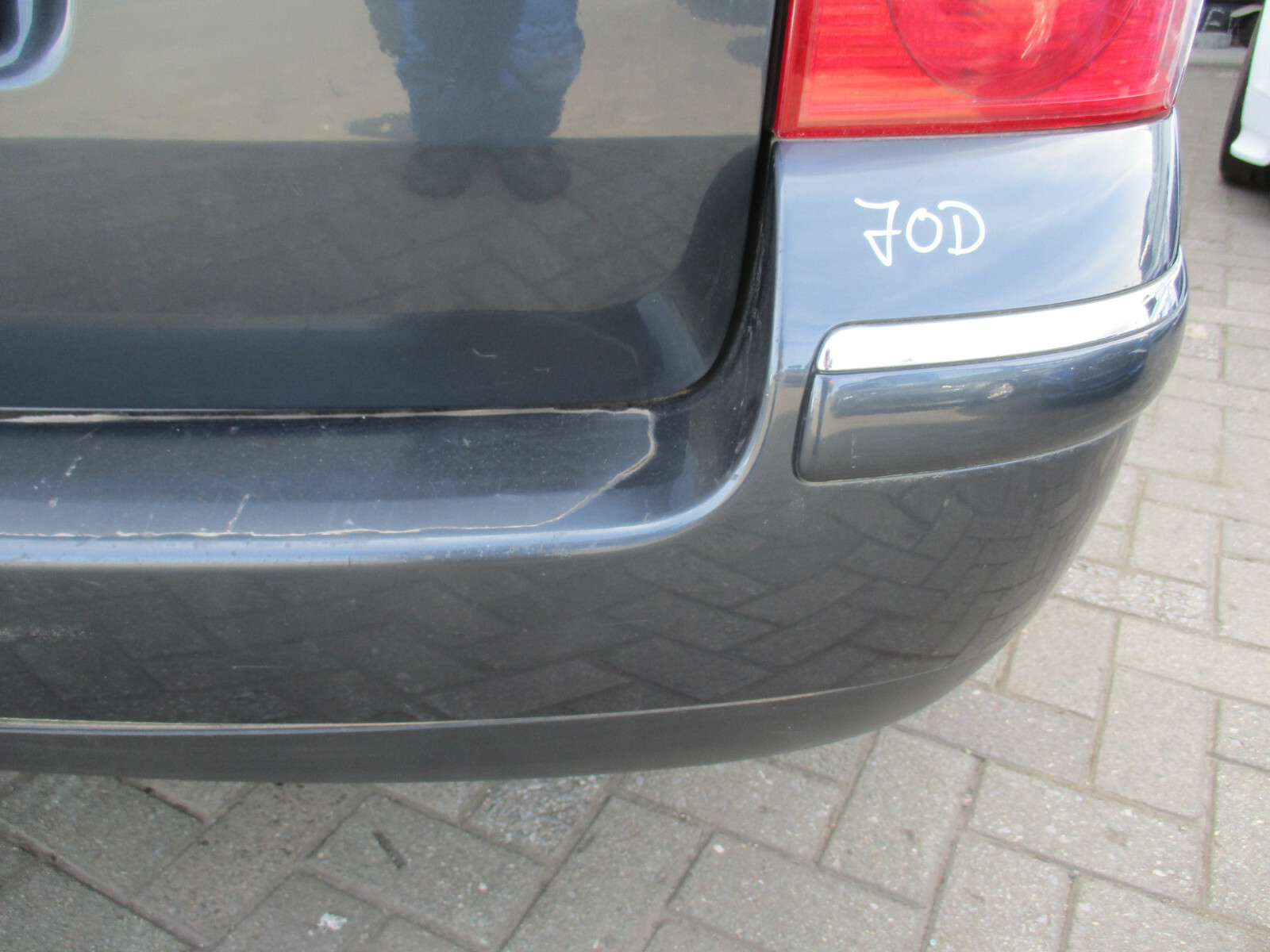 Stoßstange hinten VW Passat 3BG Variant BLUEANTHRAZIT LC7V Stoßfänger ...