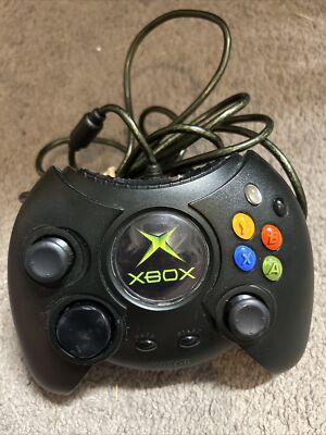 Xbox Duke Controller OEM Microsoft Original W/ Breakaway Cable Tested ...