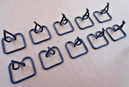 (1" x 1") BELT/HOOD MOLDING CLIPS! FOR VINTAGE/CLASSIC CARS, TRUCKS ETC ...