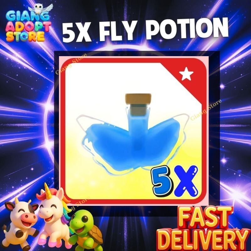 🕊 Potion Combo– Ride/Fly Potion (1x, 3x, 5x)|Instant Deliver/Trusted ...