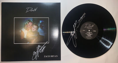 Zach Bryan Autographed DeAnn Vinyl & Record Singer Beckett Authentic ...