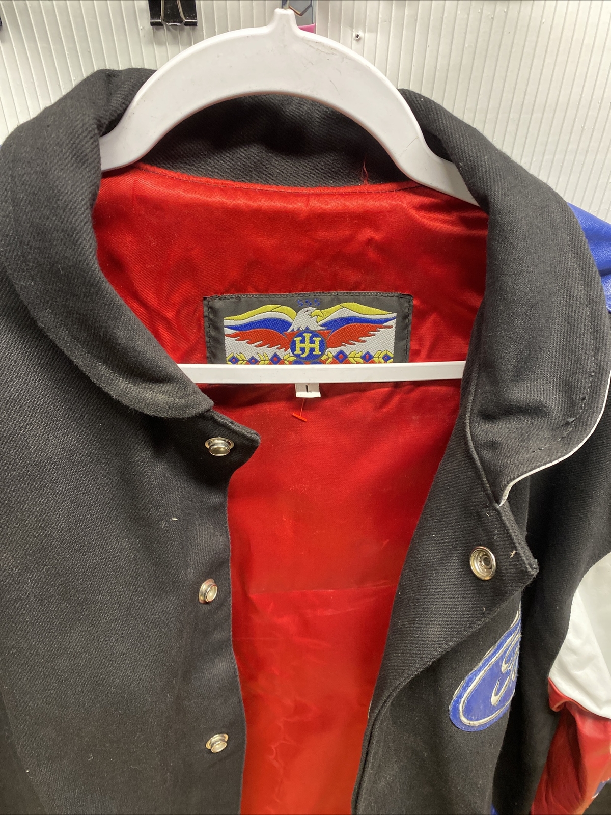 Rare Jeff Hamilton FORD Leather Jacket Made In USA XL - Gem