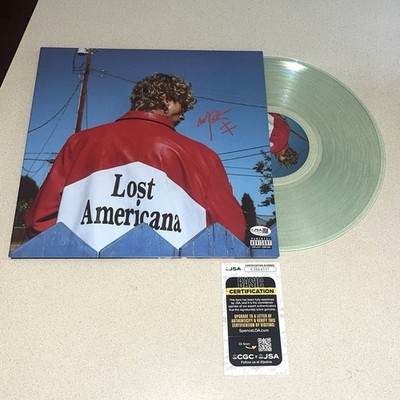 MGK MACHINE GUN KELLY signed autographed LOST AMERICANA VINYL ALBUM JSA ...