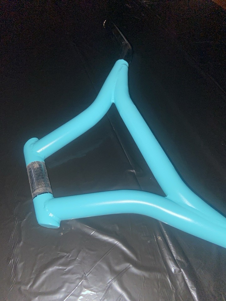 BMX Handlebars (Haro Group 1 Master Lineage Knee Saver Turquoise Style ...