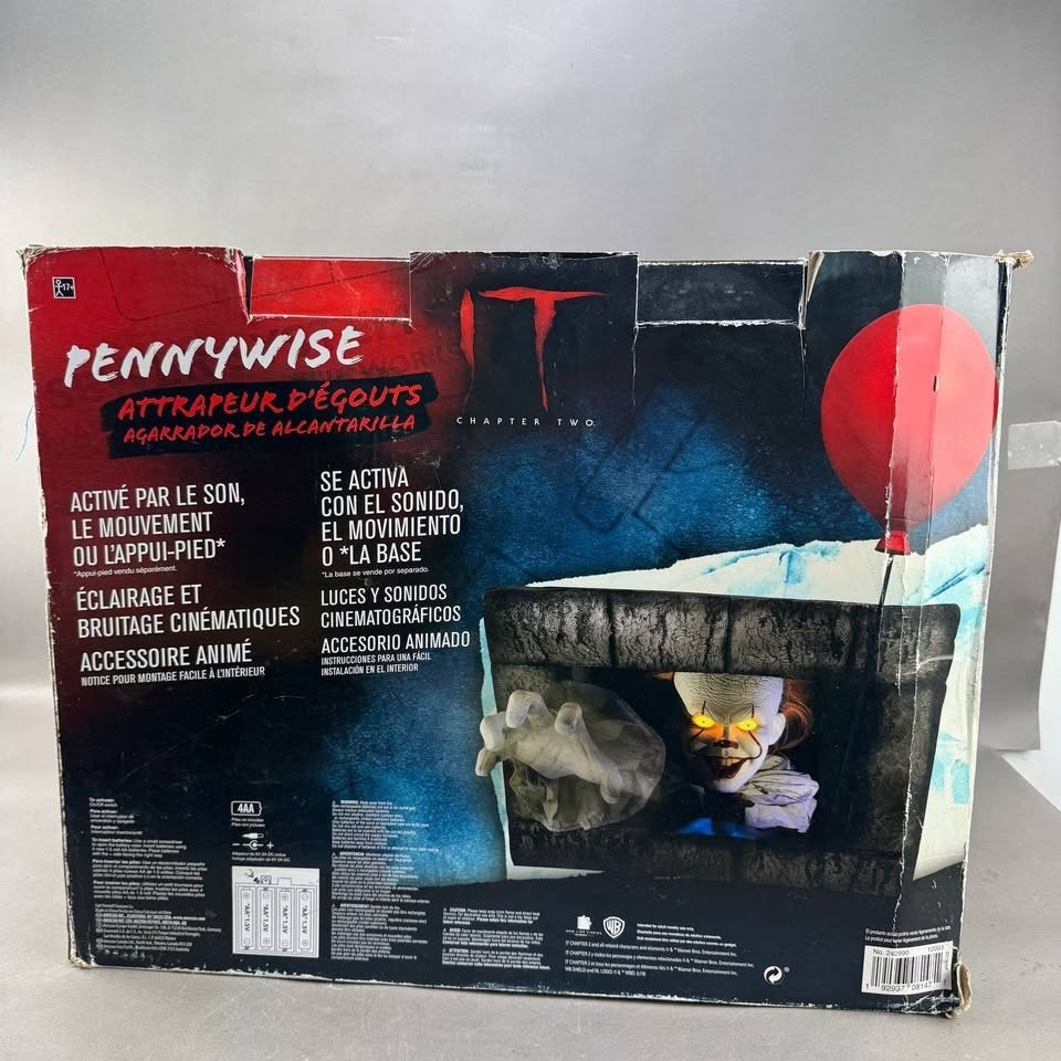 IT Pennywise Clown Sewer Grabber Animatronic Halloween | eBay