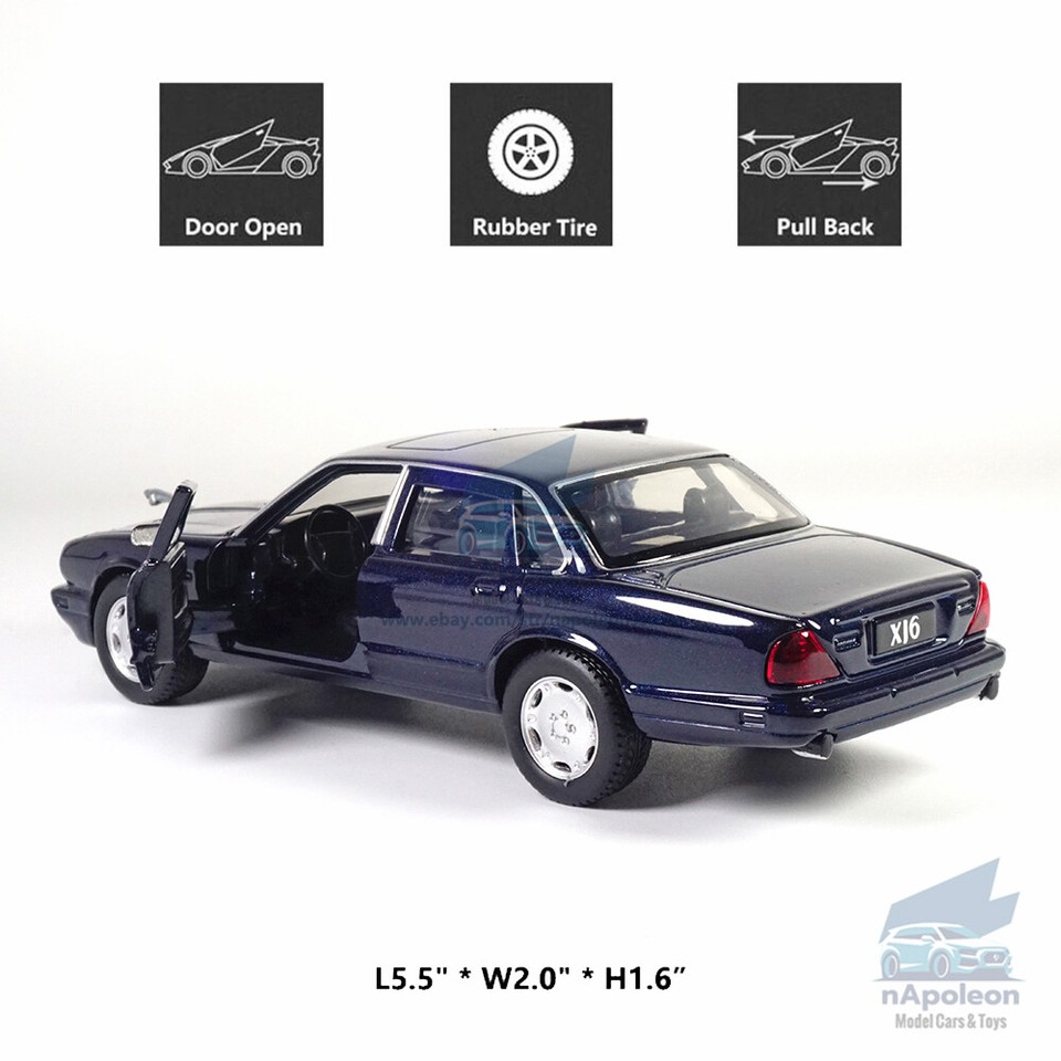 1:36 Jaguar XJ6 Model Car Alloy Diecast Toy Vehicle Collection Kids ...