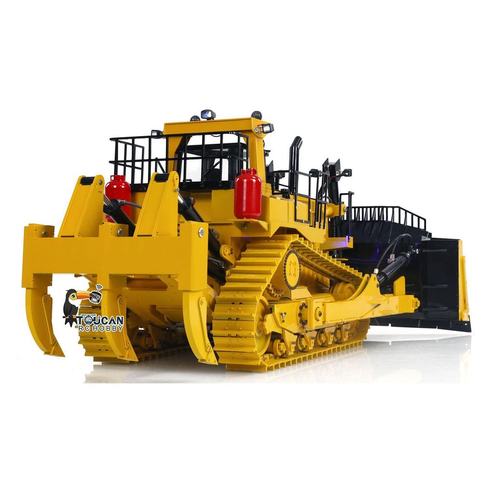 Metal RTR Hydraulic 1/14 RC Bulldozer Remote Control Dozers Model D11T ...