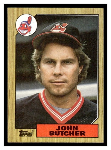 1987 Topps #107 John Butcher - Cleveland Indians | eBay
