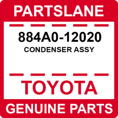 884A0-12020 Toyota OEM Genuine CONDENSER ASSY | eBay