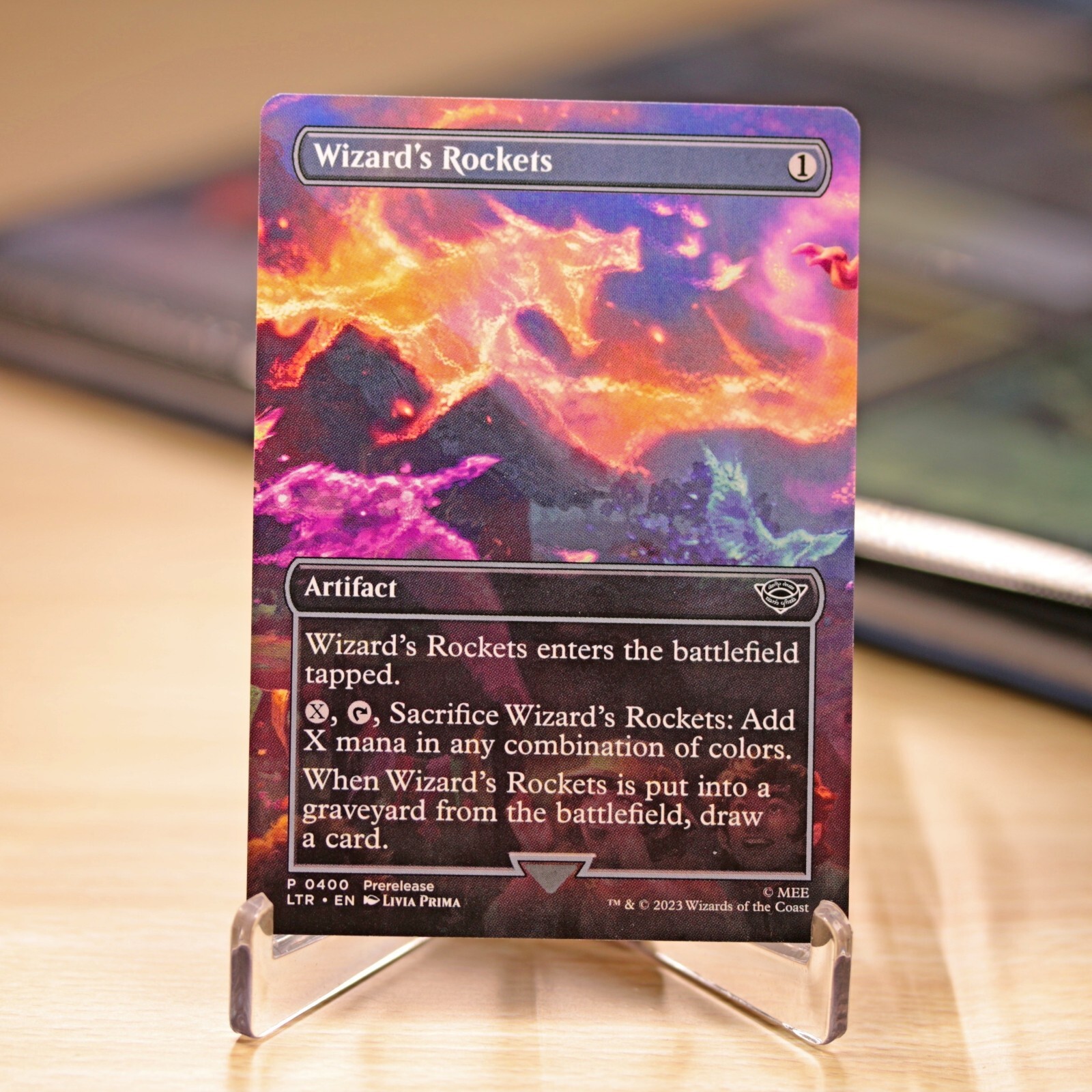 Wizard's Rockets Borderless #400 | LTR The Lord Of The Rings | MTG | eBay
