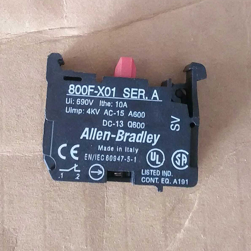 1PCS 800F-X01 SER.A 800F CONTACT BLOCK 10A | eBay