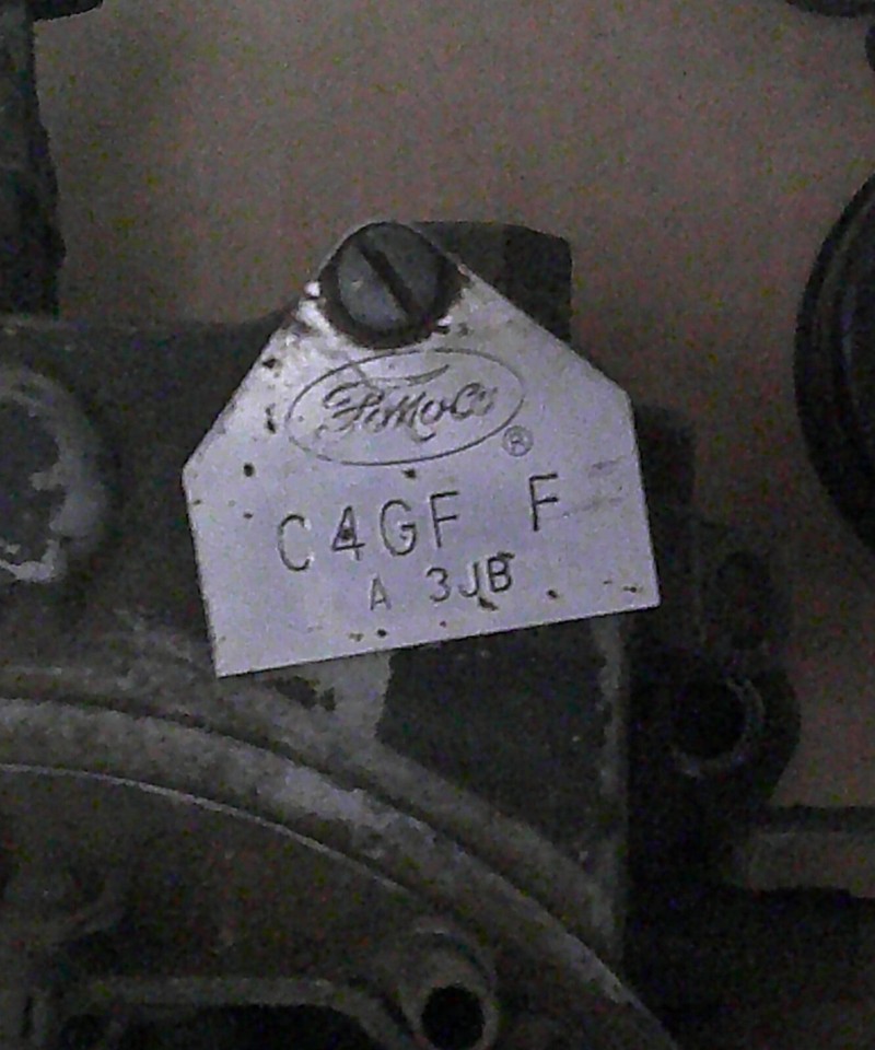 1964 Ford 289 Carburetor C4GF-F A 3JB Mustang Comet ? 4 Barrel 4V Used ...